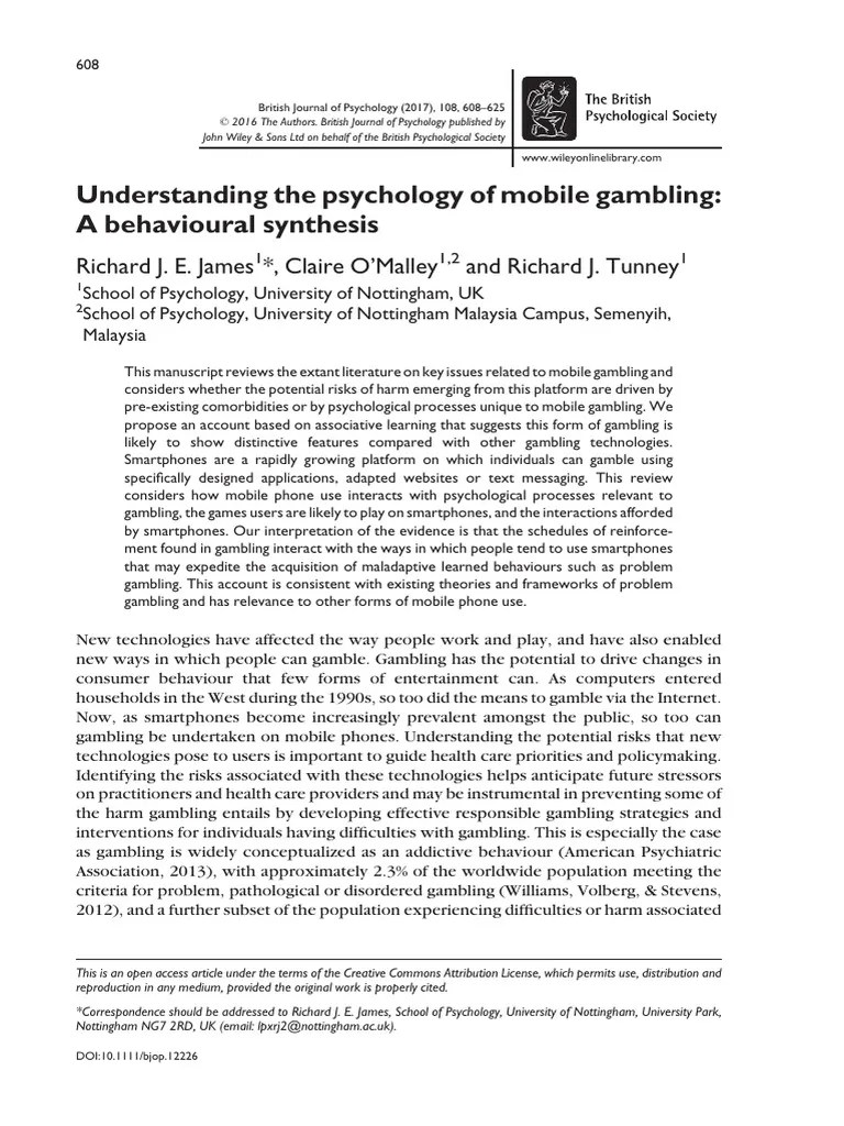 Gambling | PDF