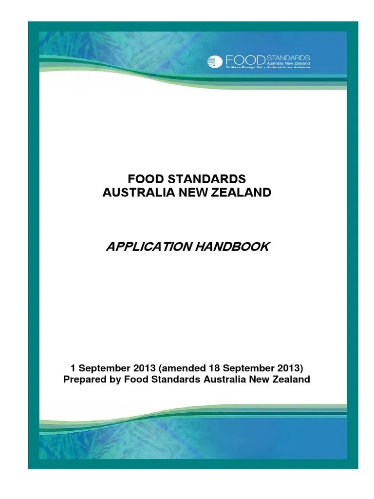 A Handbook FOOD STANDARDS | PDF | Food Safety | Confidentiality