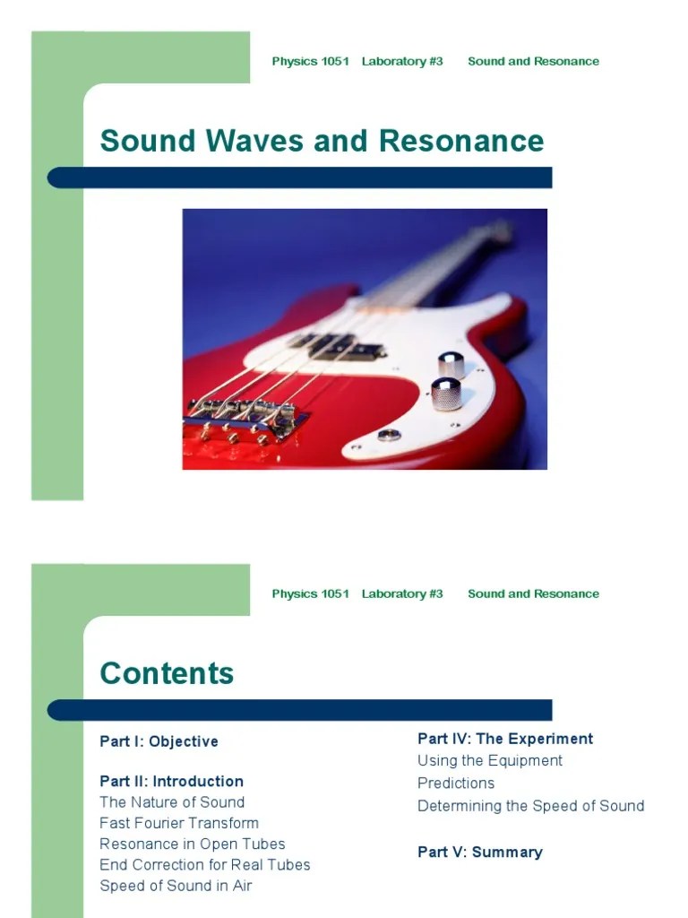 Experiment 3 | PDF | Waves | Sound