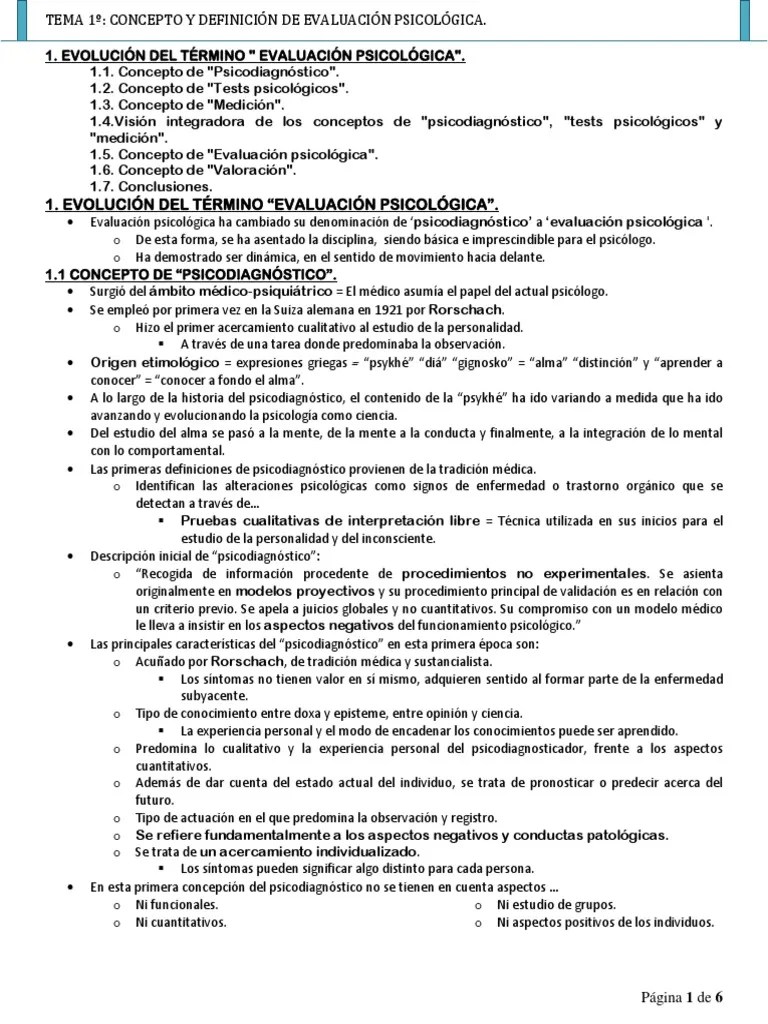 Concepto Y Definición De EP. | Descargar Gratis PDF | Sicología | Medición