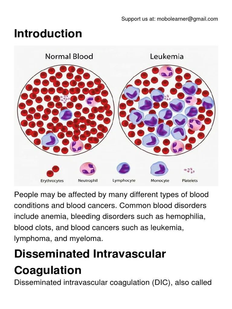 Blood Diseases PDF | PDF | Coagulation | Anemia