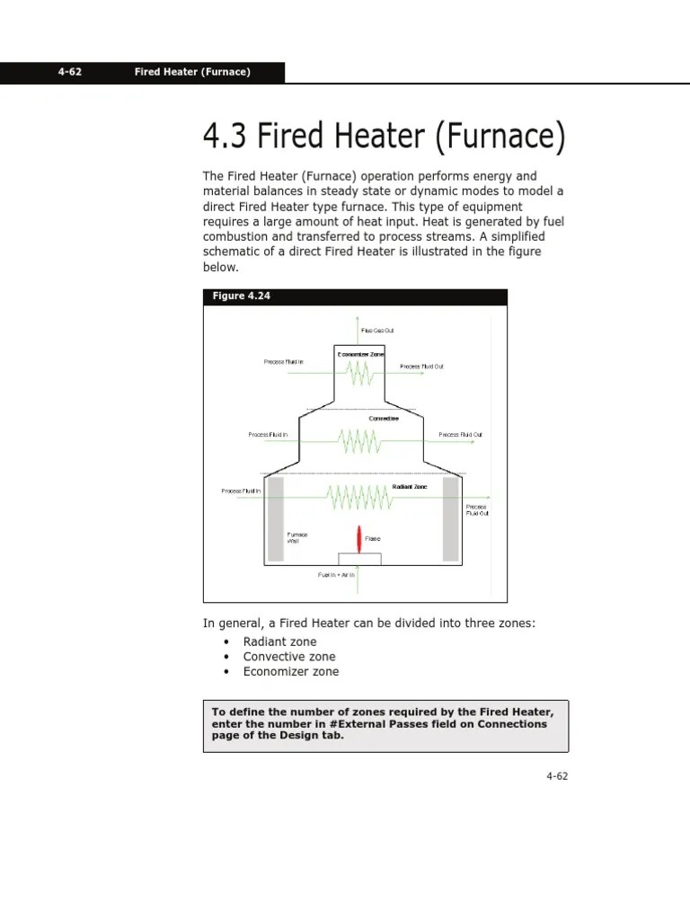 Fired Heater PDF | PDF | Heat Transfer | Combustion