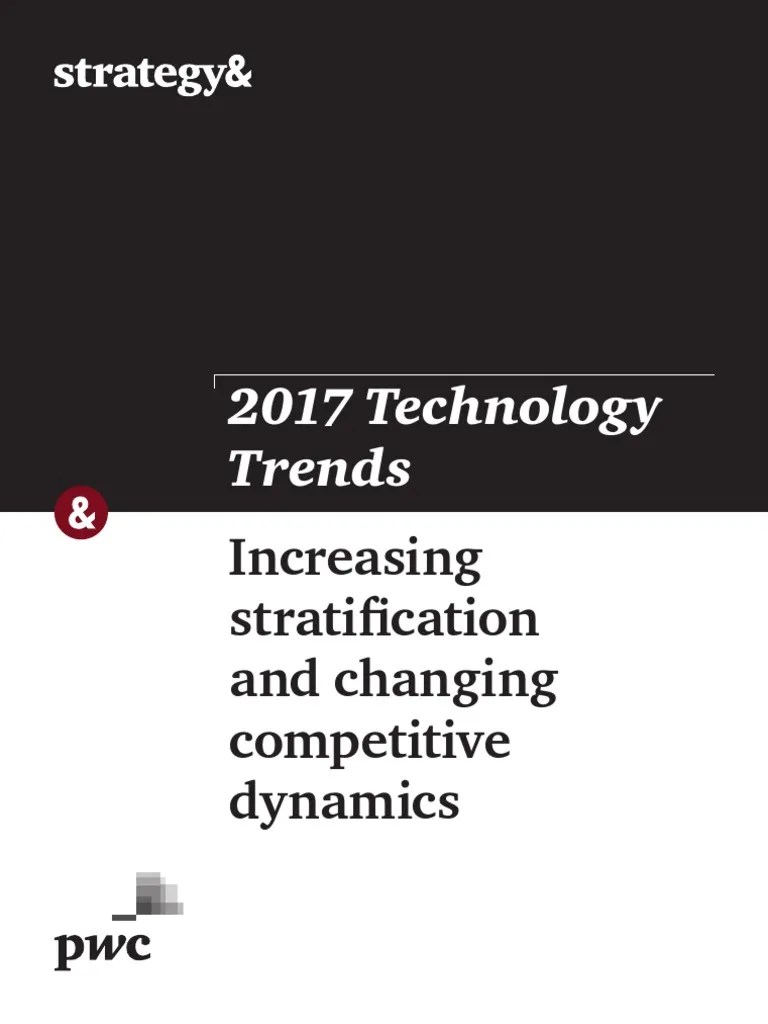 2017 Technology Trends | PDF | Strategic Management | Cloud Computing