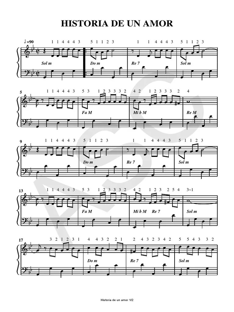 Historia De Un Amor PDF | PDF