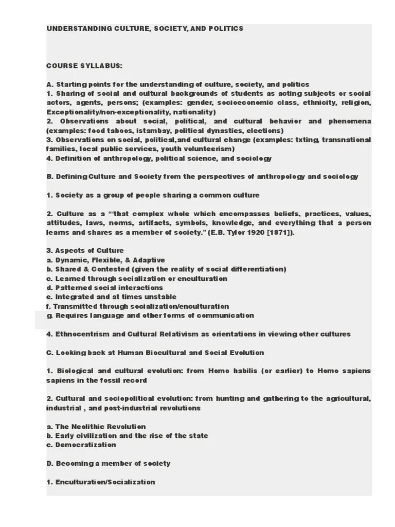 Understanding Culture | Download Free PDF | Marriage | Anthropology