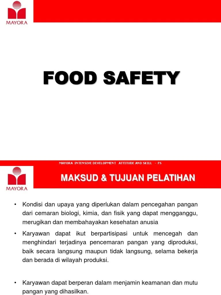Food Safety | PDF