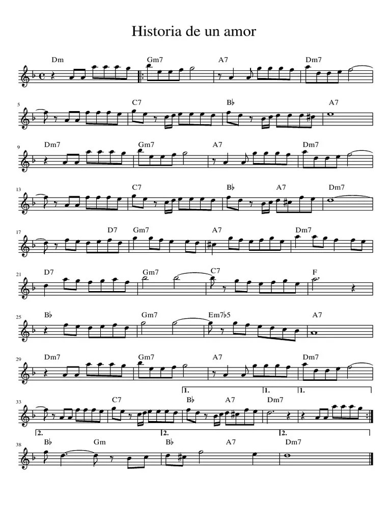 Historia De Un Amor | PDF