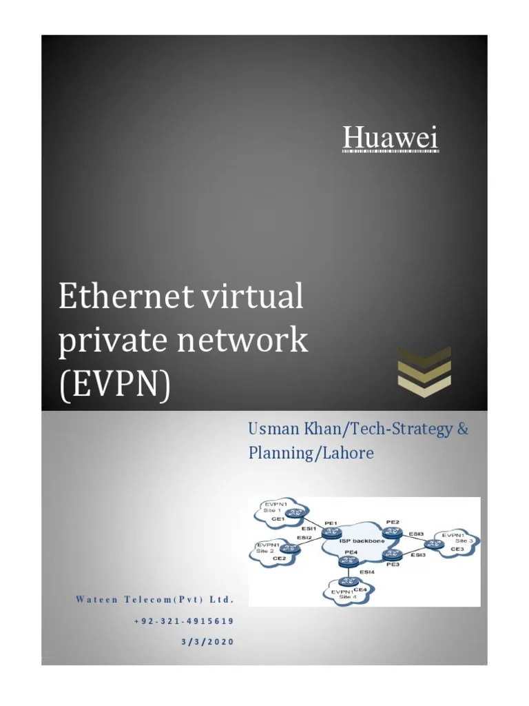 Evpn PDF | PDF | Multiprotocol Label Switching | Networking