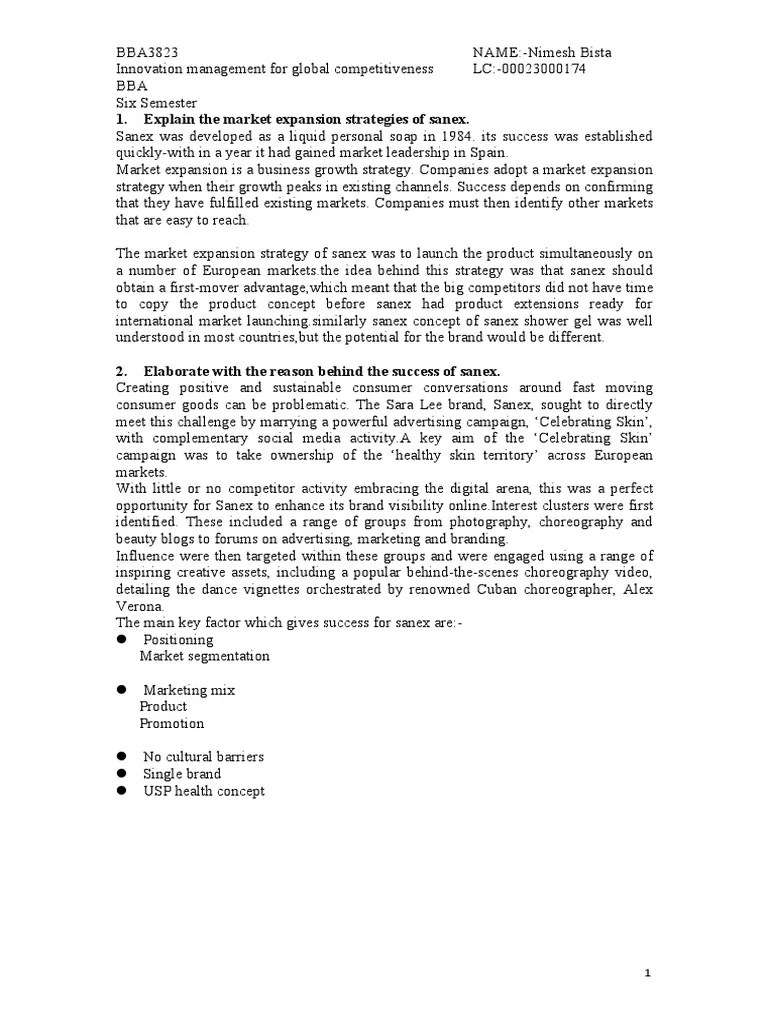 Innovation Management Case Study | PDF | Market (Economics ...