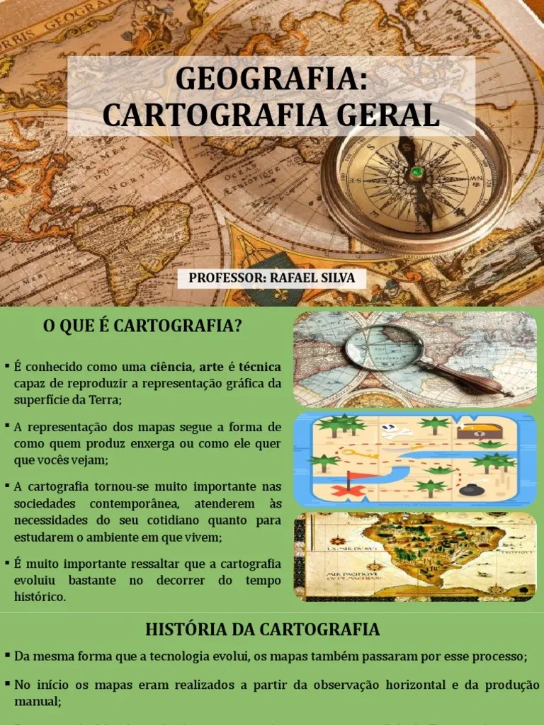 Geografia (Cartografia Geral) | PDF | Cartografia | Mapa