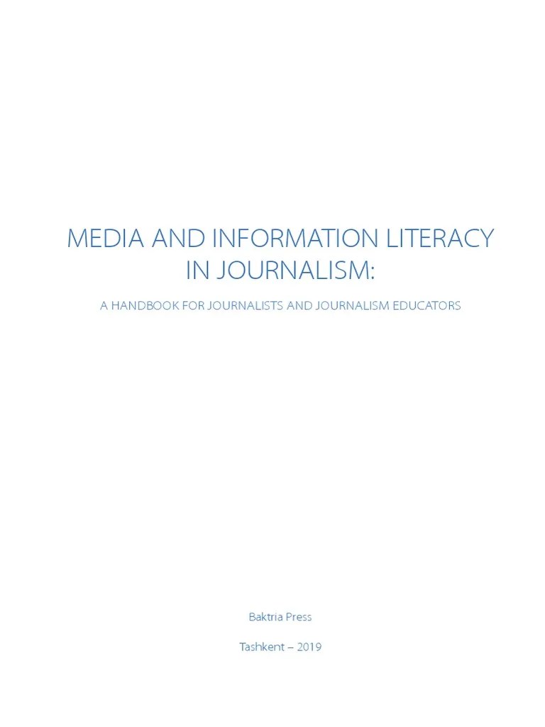 Media And Information Literacy | PDF | Media (Communication) | Journalism