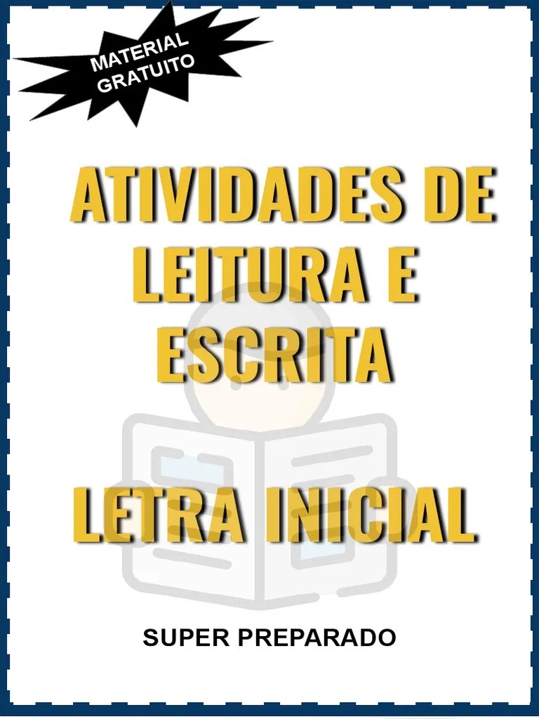 Atividades De Leitura E Escrita | PDF | Pedagogia | Aprendizado