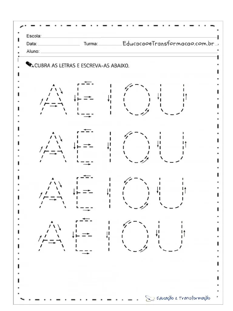 Atividades - Alfabetização | PDF