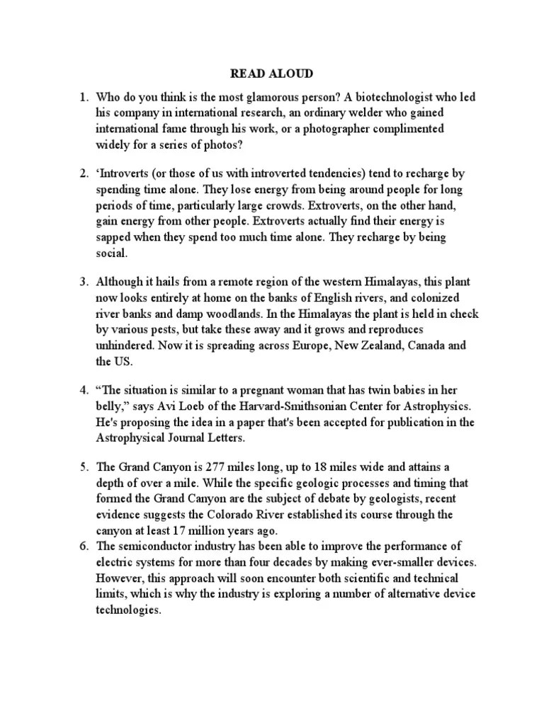 Read Aloud | PDF | Aquaculture | Mining