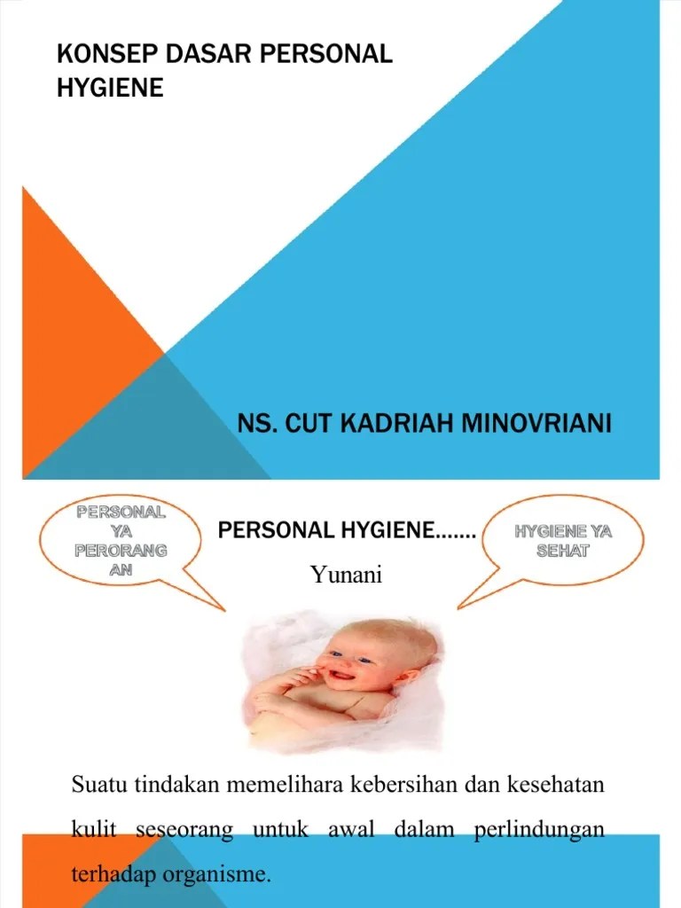 PP Konsep Dasar Personal Hygiene | PDF