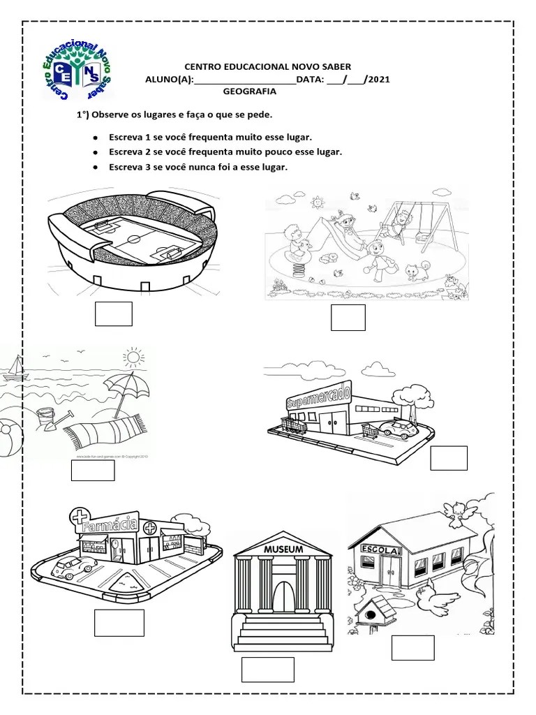 O Lugar Geografia 1 Ano | PDF