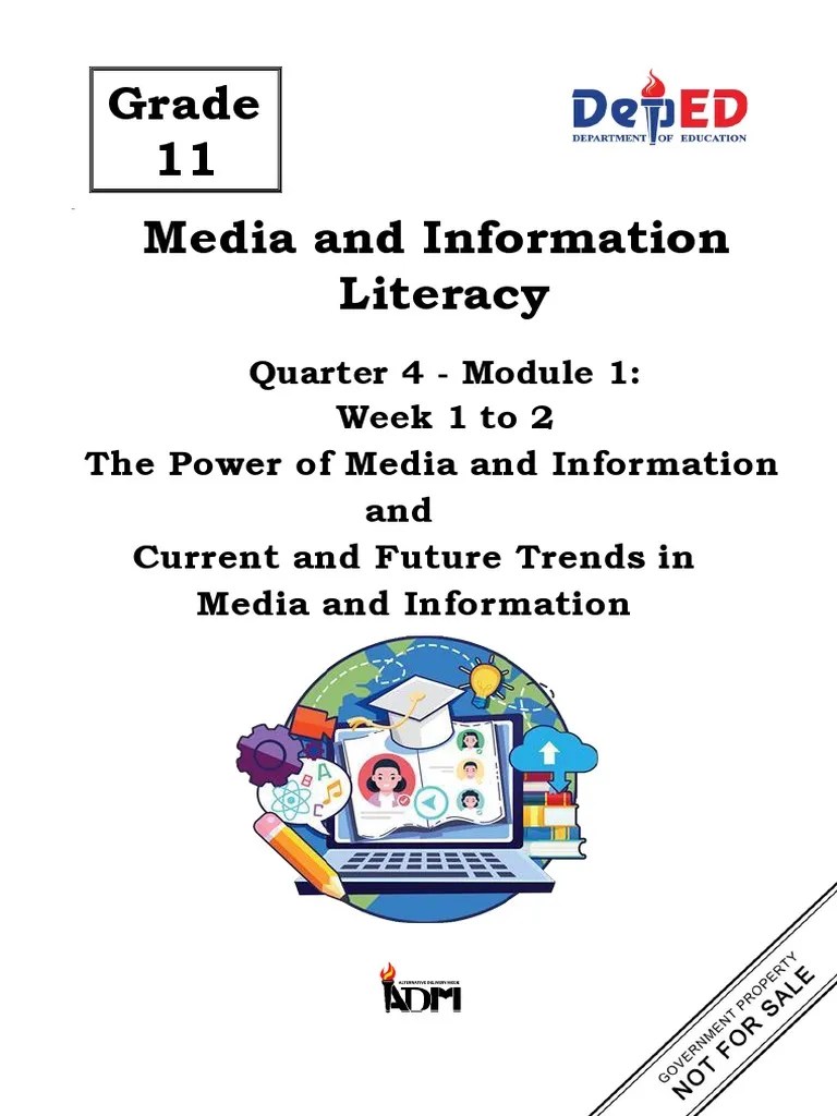 MIL - Module 1 - Lesson 1 And 2 | PDF | Media (Communication) | Massive ...