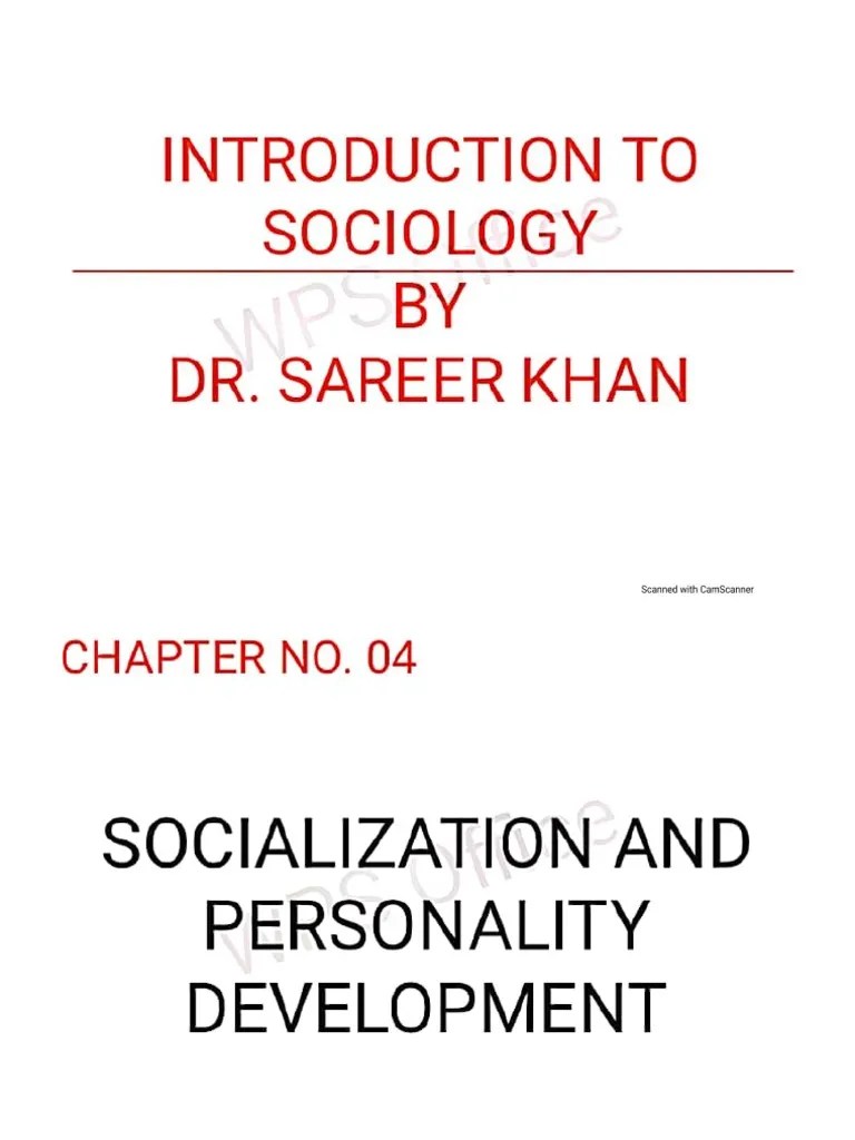 Introduction To Sociology | PDF