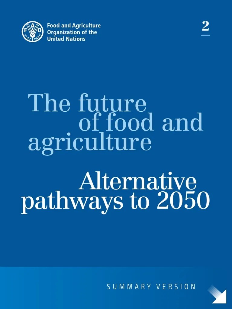 FAO - Food 2050 | PDF | Sustainability | Food Security