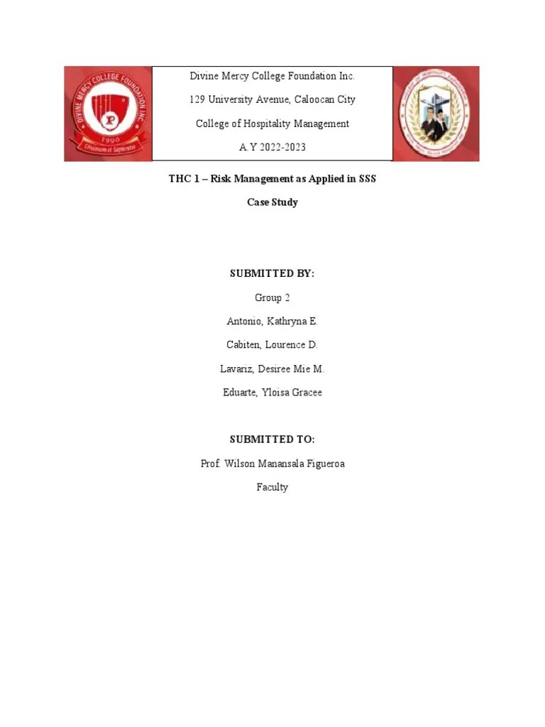Case Study Final! | PDF | Foodborne Illness | Food Safety