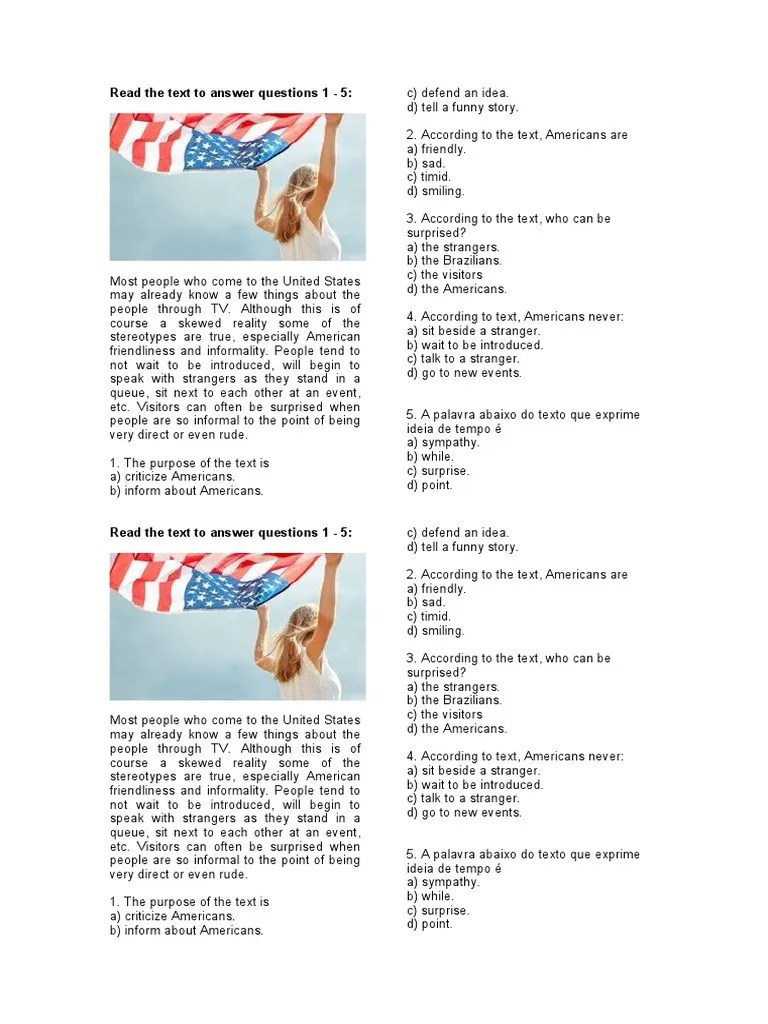 Interpretação De Texto | PDF