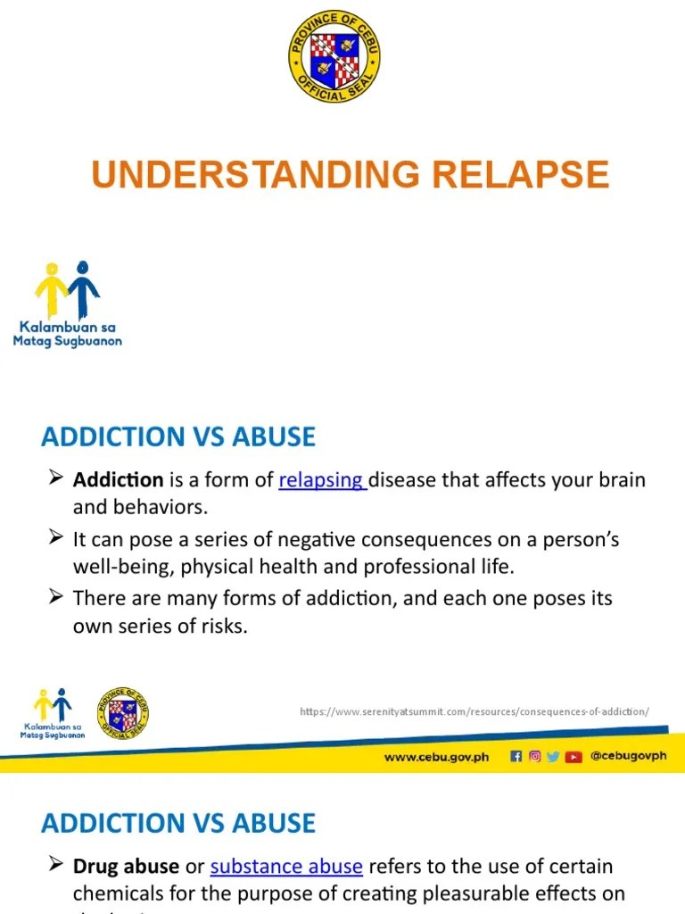 3 - Addiction And Relapse | PDF