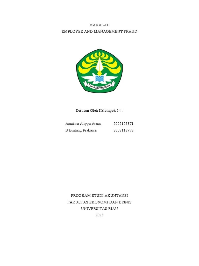 Employee And Management Fraud | PDF