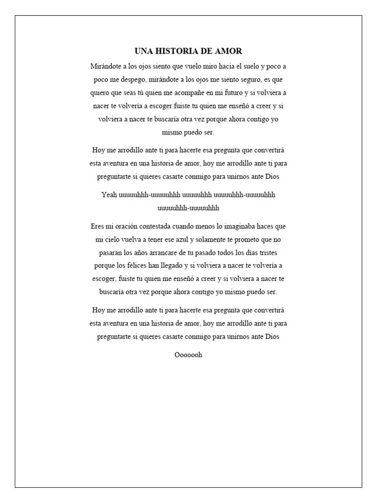 Una Historia De Amor | PDF