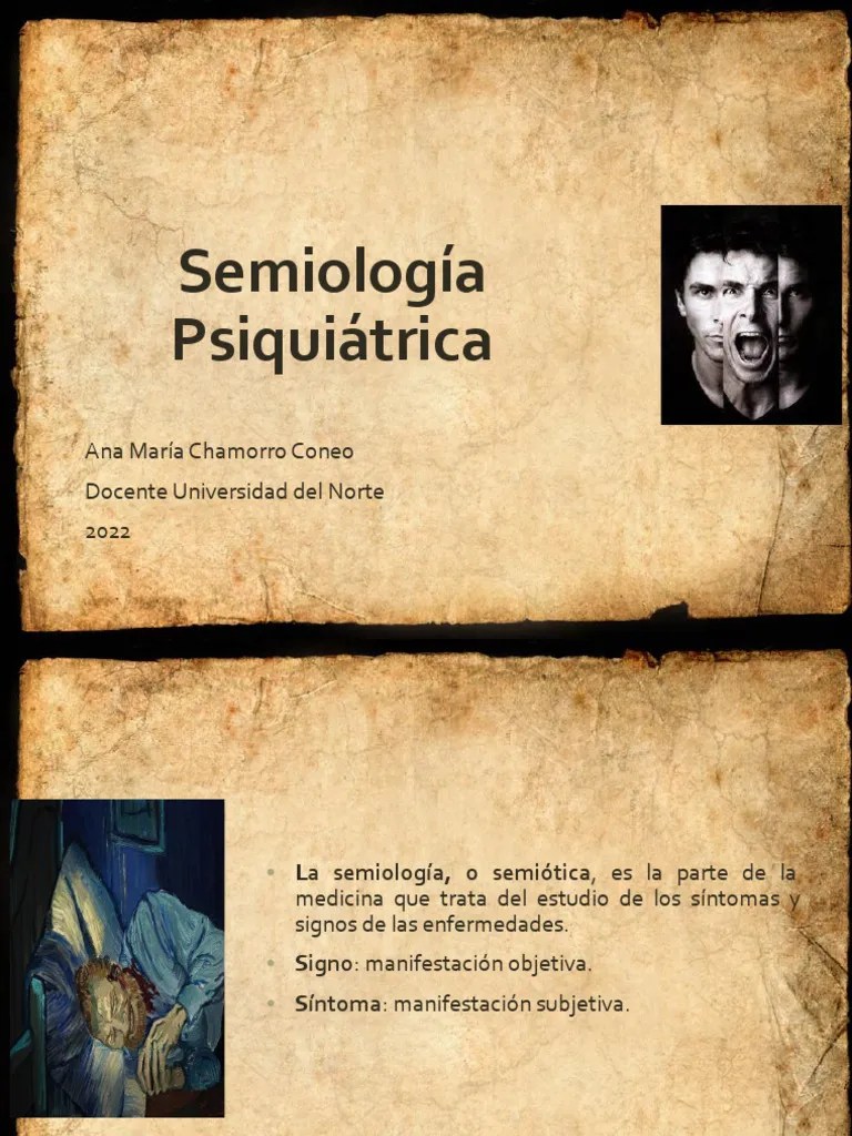 Semiologia Psiquiatrica (COMPILADO) - AMC | PDF | Memoria | Alucinación