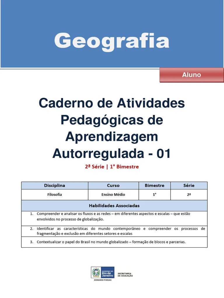 Apostila De Geografia 2 Ano 1 Bim | PDF | Globalização | BRIC