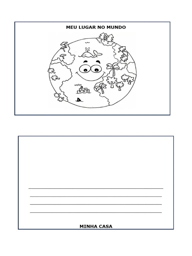 Atividade Avaliativa Geografia MEU LUGAR NO MUNDO | PDF