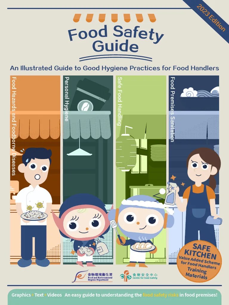Food Safety Illustrated - Guide. | PDF | Foodborne Illness | Hand Washing