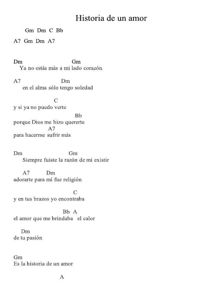 Historia De Un Amor - C.E. Almaran | PDF