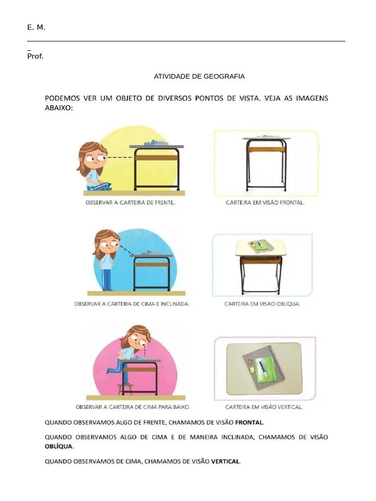 ATIVIDADE DE GEOGRAFIA 2º Ano 26.08 | PDF