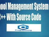School Management System Project In C With Source Code