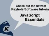 Javascript Essentials Tutorial Published