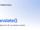 Translate P5 Python Docs