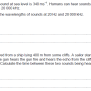 Solved 1. The Speed Of Sound At Sea Level Is 340 Ms-4. | Chegg.com