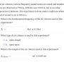 Solved In An Air Column, Various Frequency Sound Waves Are | Chegg.com