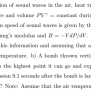Solved Question 9: During The Propagation Of Sound Waves In | Chegg.com