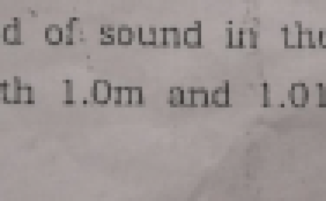 Solved (c) Calculate The Speed Of Sound In The Gas In Which | Chegg.com