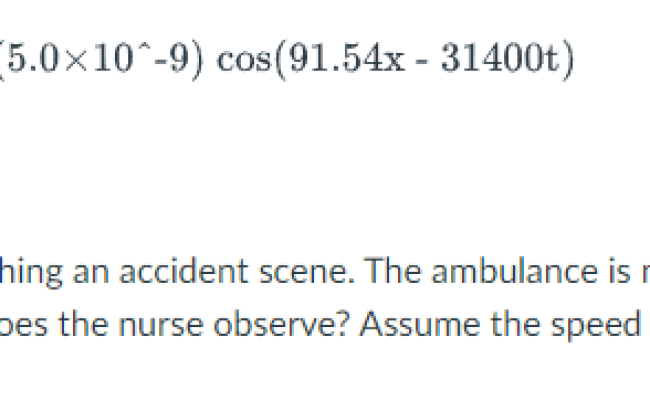 Solved A- A Sound Wave In The Air Can Be Described By: | Chegg.com