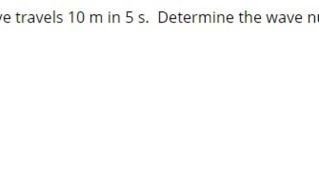 Solved A 300-Hz Periodic Wave Travels 10 M In 5 S. Determine | Chegg.com