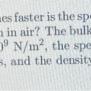 Solved How Many Times Faster Is The Speed Of Sound Under | Chegg.com