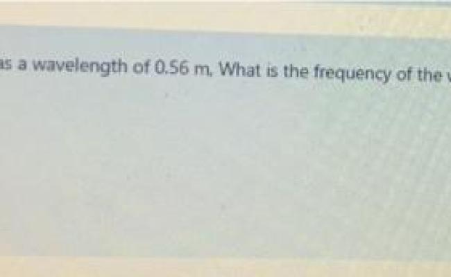 Solved A Sound Wave Is Travelling In Air Has A Wavelength Of | Chegg.com