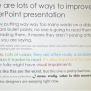 Solved There Are Lots Of Ways To Improve PowerPoint | Chegg.com