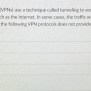 Solved Virtual Private Networks (VPNs) ﻿use A Technique | Chegg.com