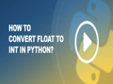 How To Convert Float To Int In Python Geeksforgeeks Videos