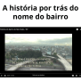 Plano De Aula - 3º Ano - História - Os Bairros Têm História