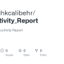 GitHub - Siddheshkcalibehr/Productivity_Report: Generate Productivity ...